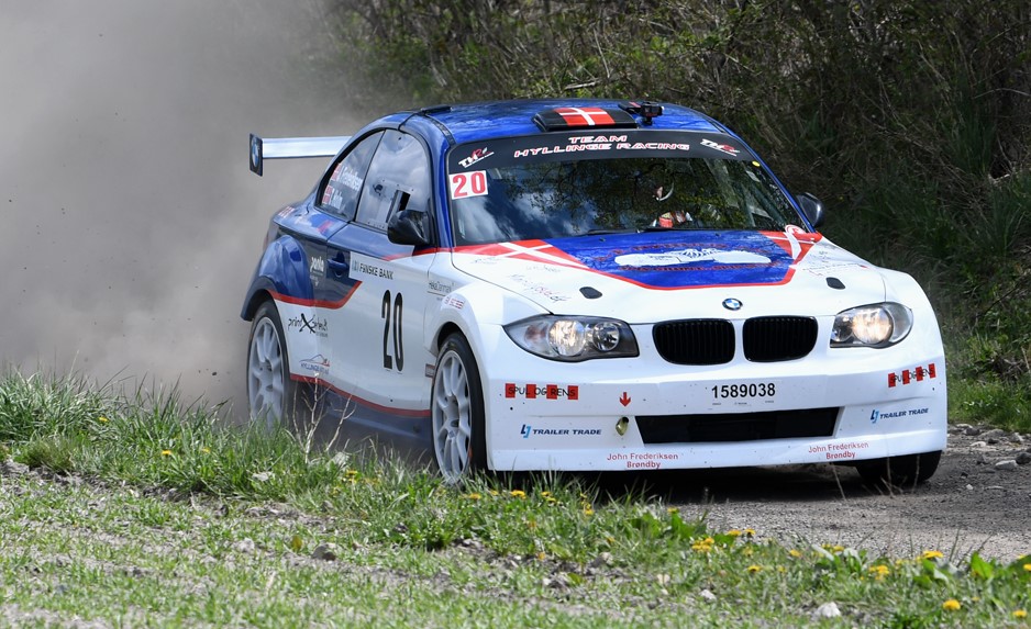 John Frederiksen Rallytest i Roskilde på søndag. – ASK Hedeland